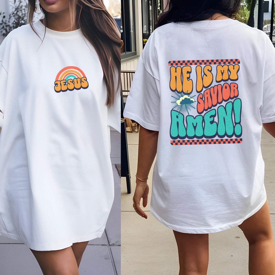 Jesus is My Savior Shirt, Aesthetic Christian Shirt, Christian Clothing ...