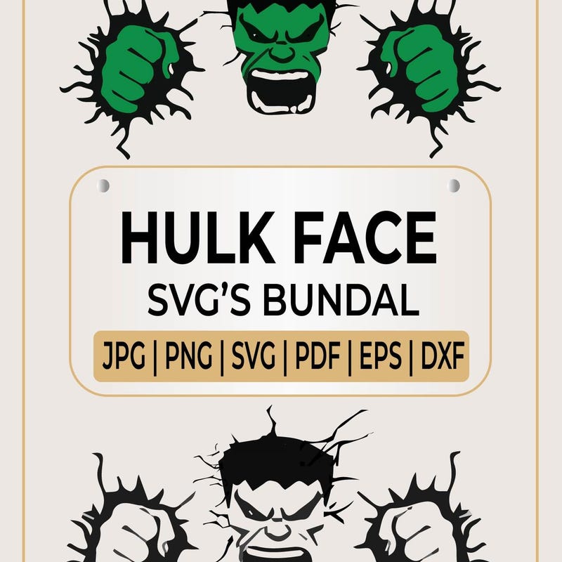 Hulk Svg - Etsy