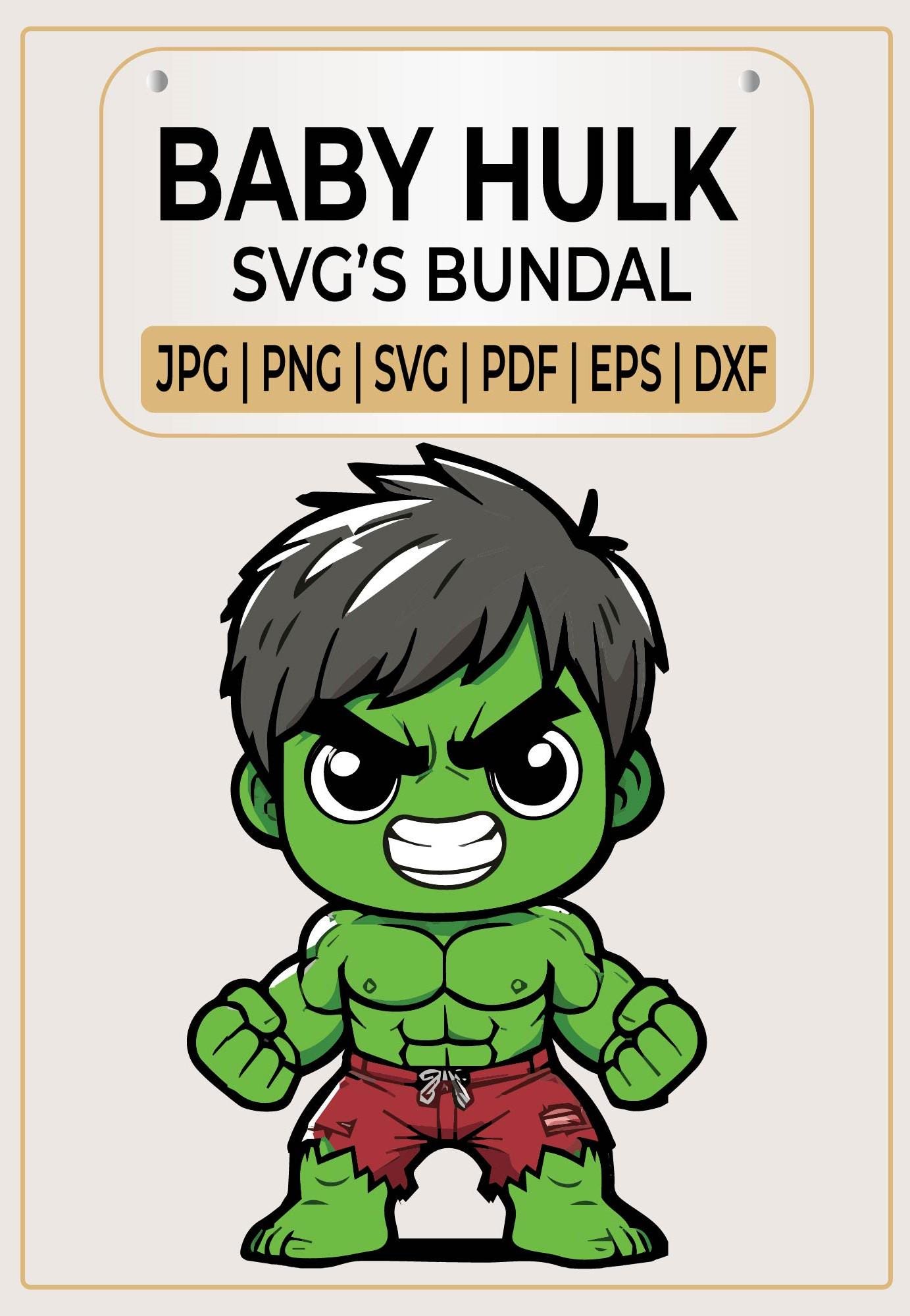 Hulk Svg | Baby Hulk SVG | Hulk Png | Hulk Clipart | Hulk Svg for Cricut | the Incredible Hulk ...