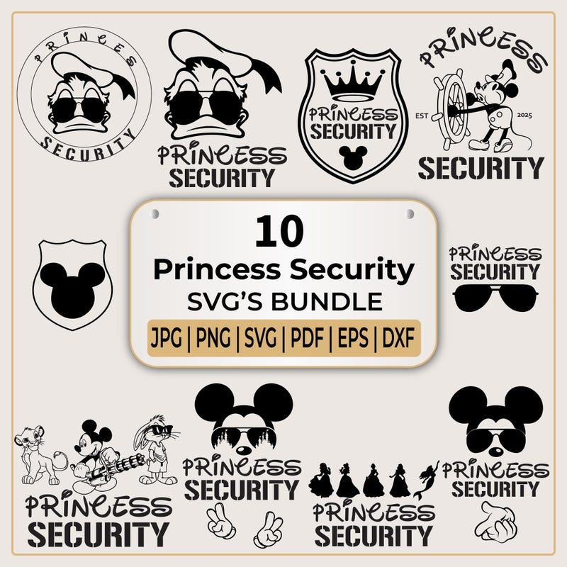 Princess Security - Etsy