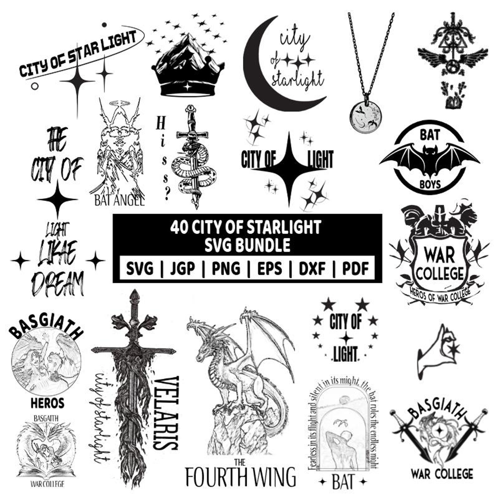 40 City of Starlight SVG Bundle | Acotar Velaris Svg | Court of Thorns ...