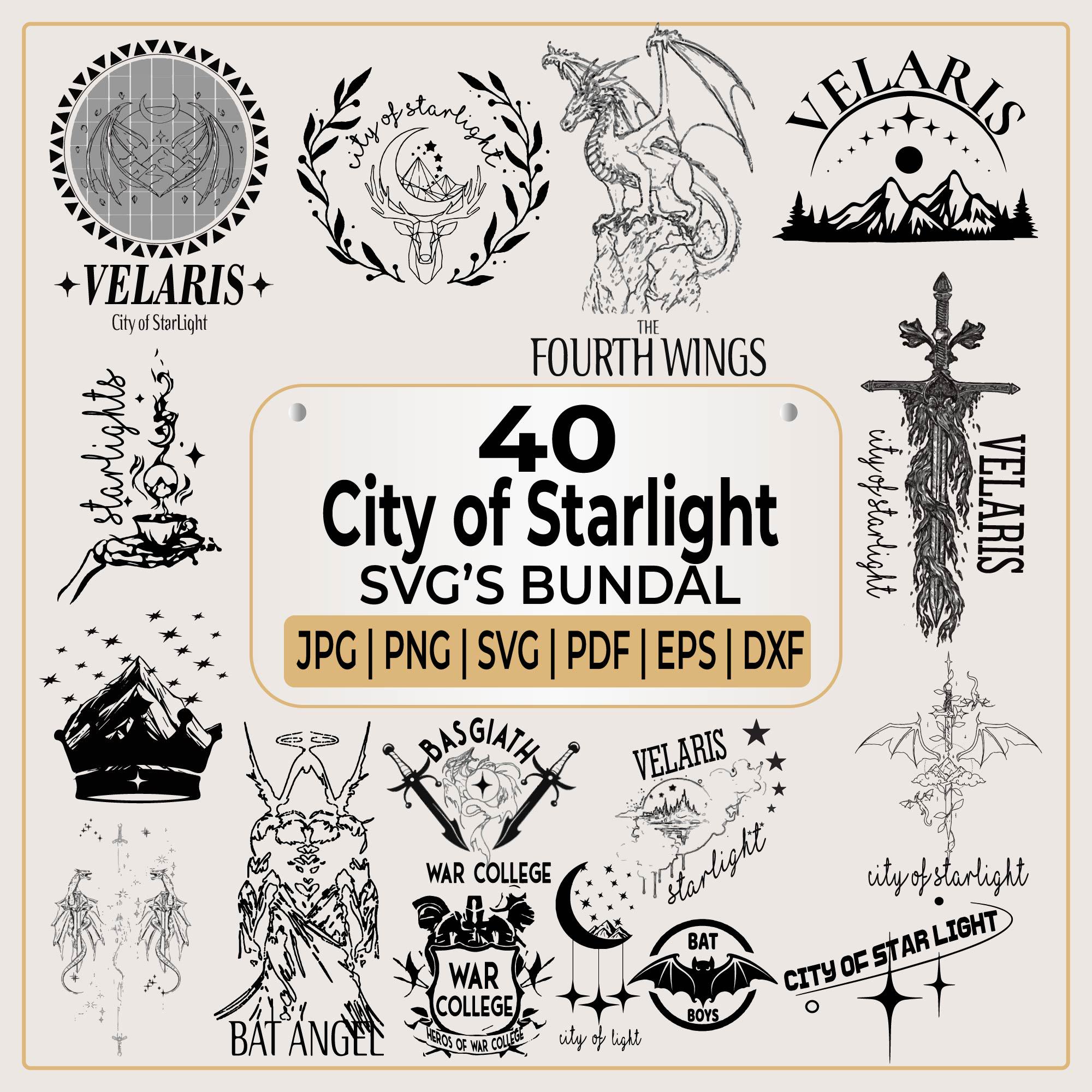 40 City of Starlight SVG Bundle | Acotar Velaris Svg | Court of Thorns ...