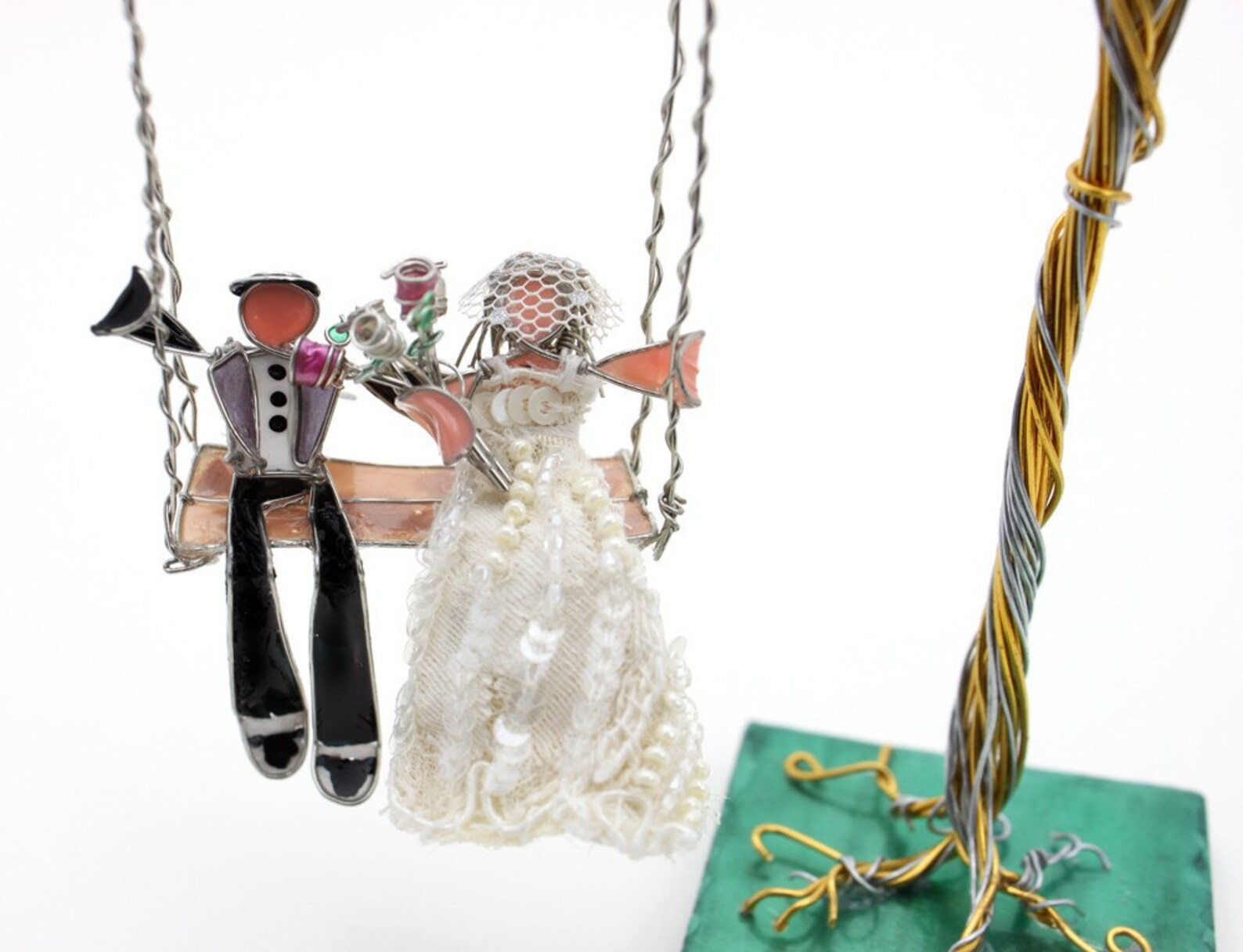 The Tree Swing - Custom Wedding Cake Topper - Etsy