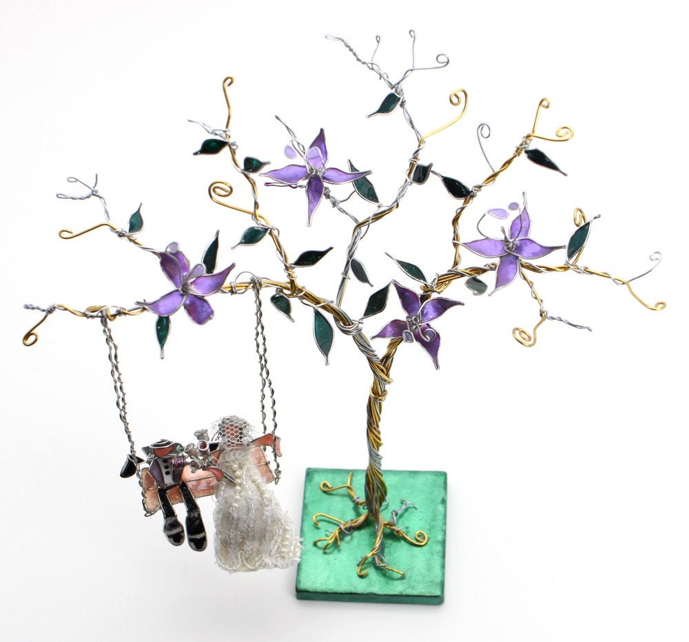 The Tree Swing - Custom Wedding Cake Topper - Etsy