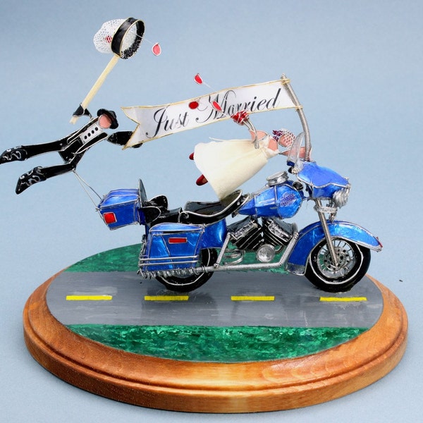 Motorcycle Cake Topper - Etsy