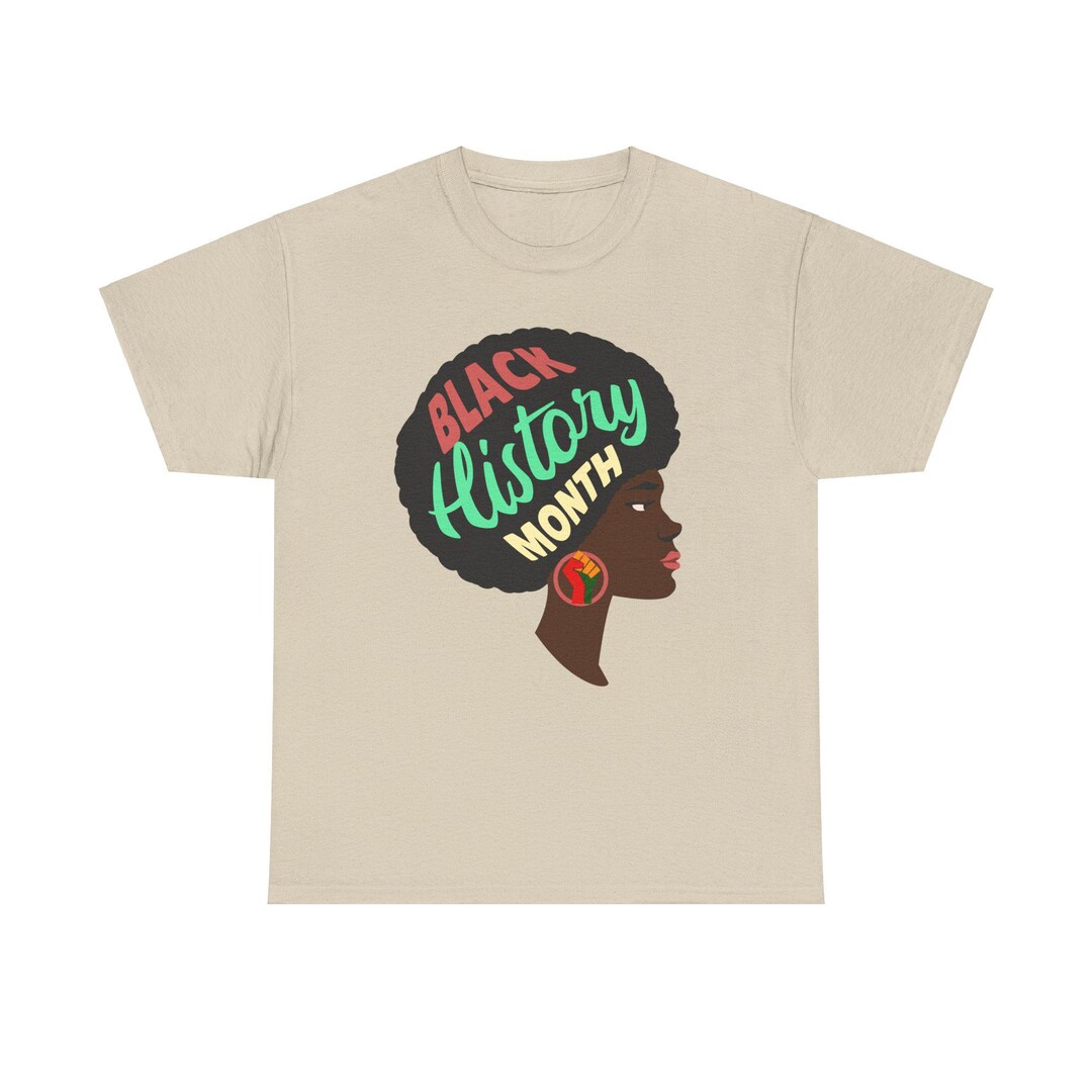 Black History Month Unisex Tee, Black History Tshirt, African American ...