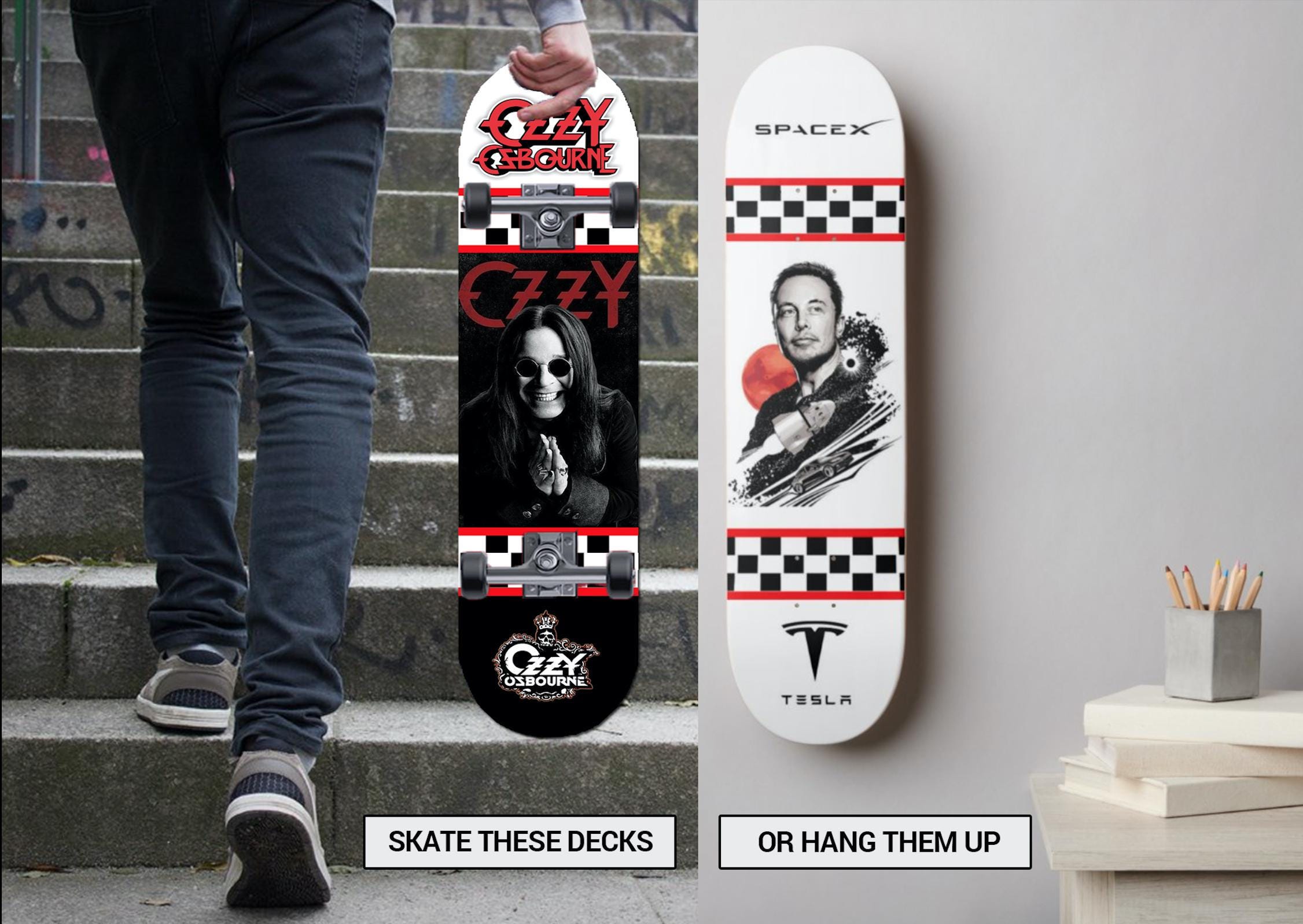 Getaway Driver- Customized Skateboard - Etsy