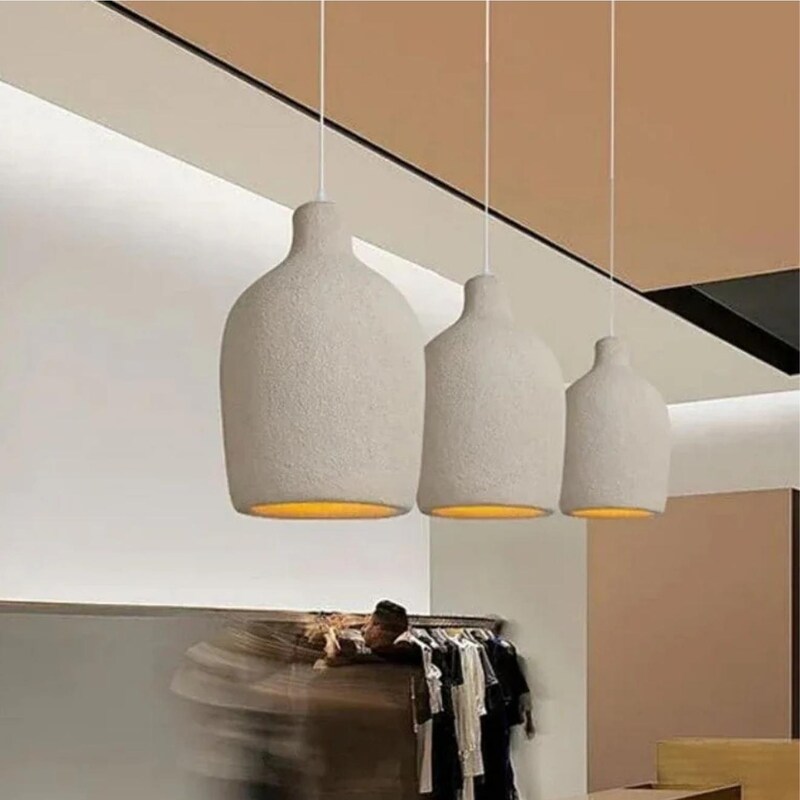 Concrete Pendant Light - Etsy