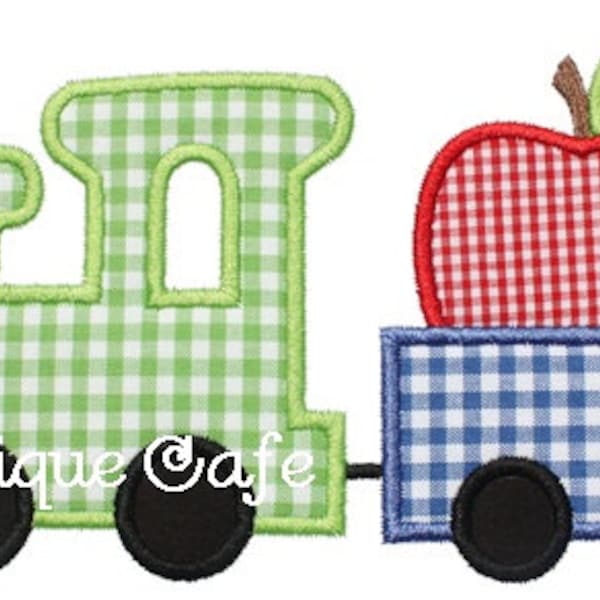 Train Applique - Etsy