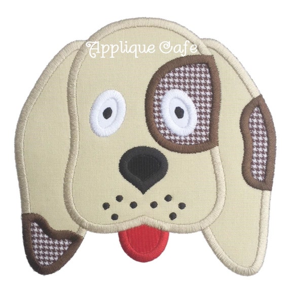 1035 Puppy Face 4 Machine Embroidery Design | Etsy
