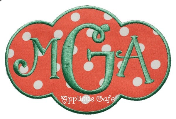 626 Bubble Patch Machine Embroidery Applique Design - Etsy