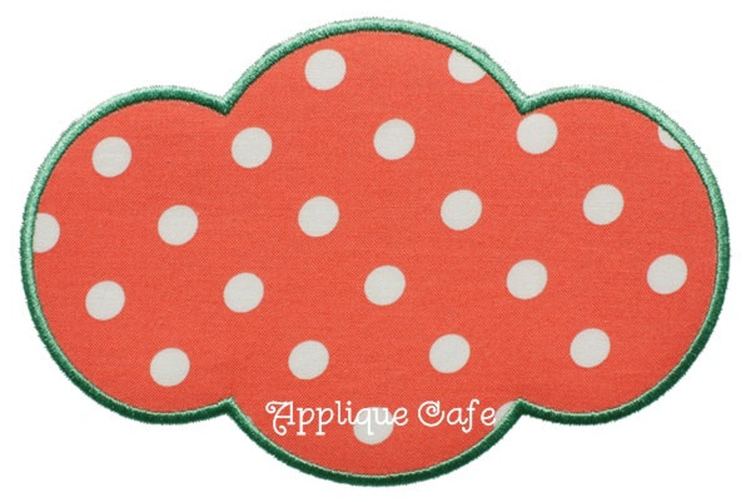 626 Bubble Patch Machine Embroidery Applique Design - Etsy