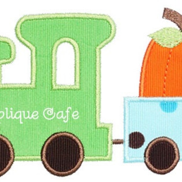 Train Applique - Etsy