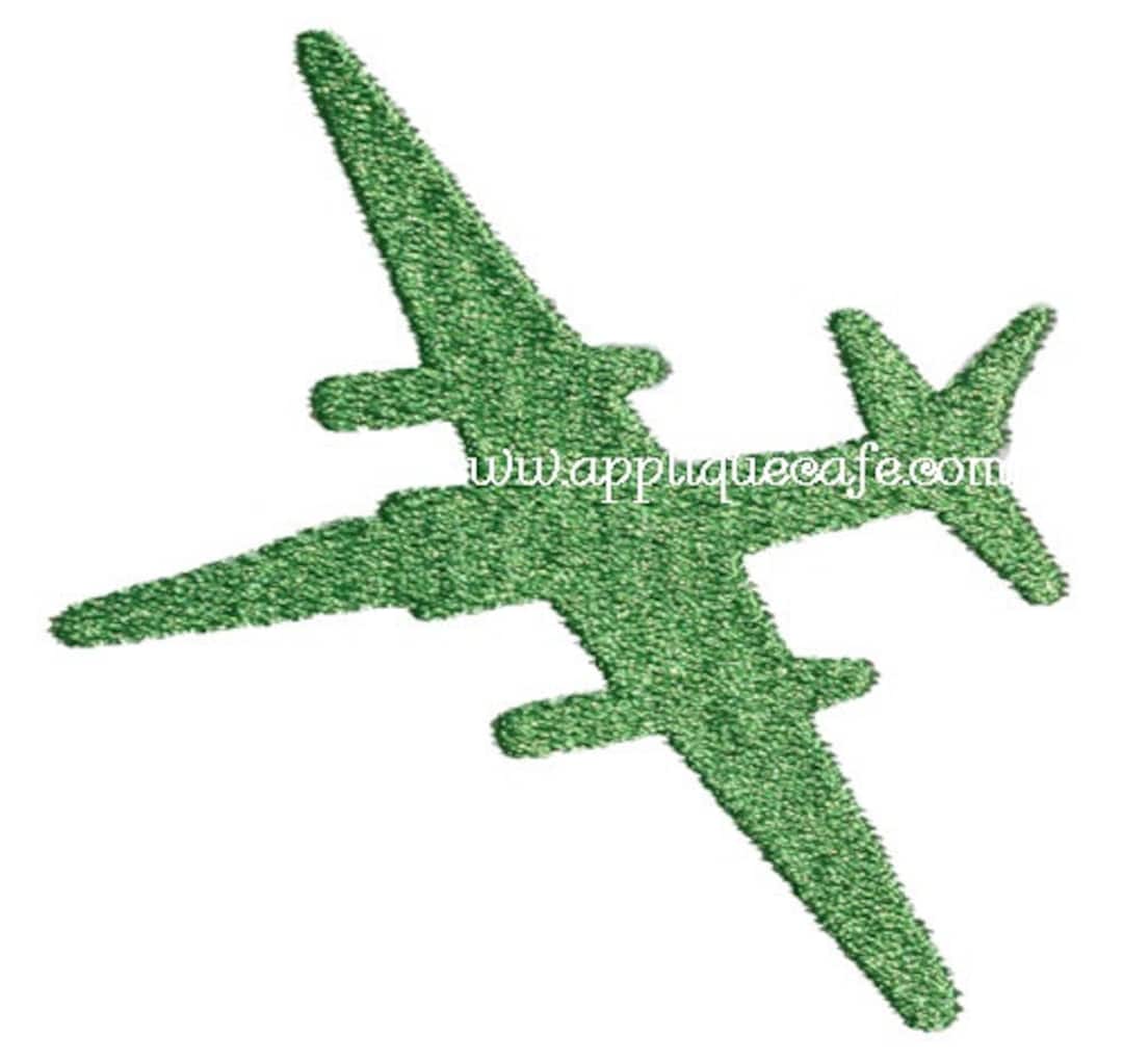 463 Mini Jet Machine Embroidery Design - Etsy