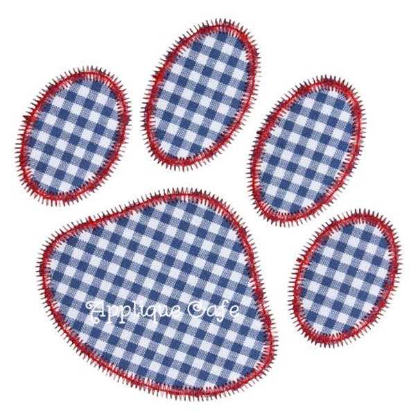 Paw Print Applique - Etsy