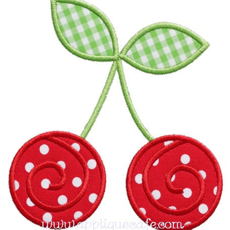 Cherry Applique - Etsy