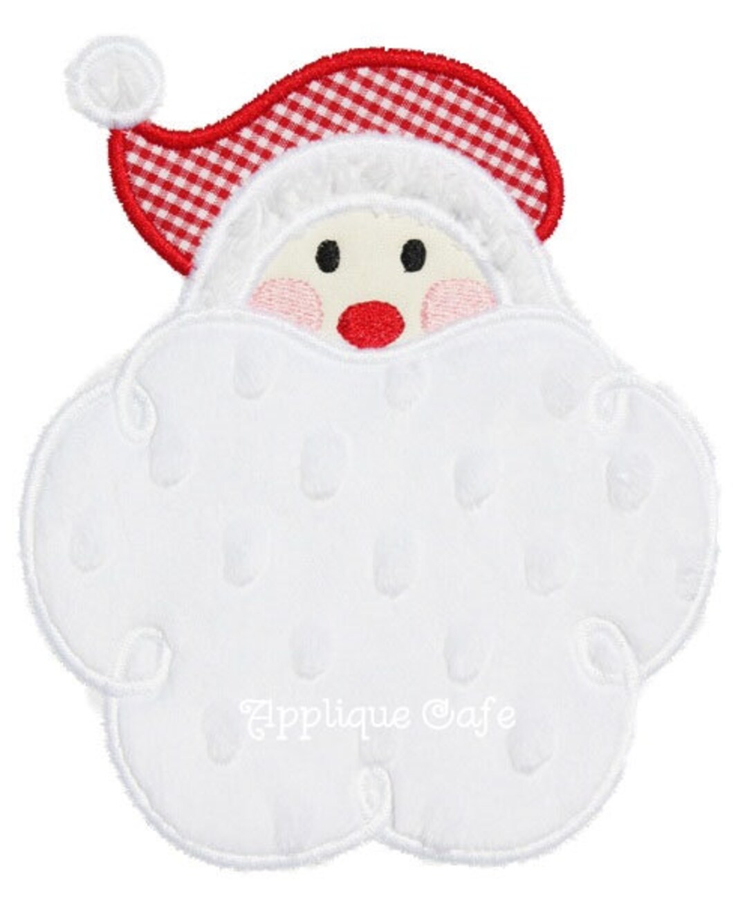 374 Santa Machine Embroidery Applique Design - Etsy