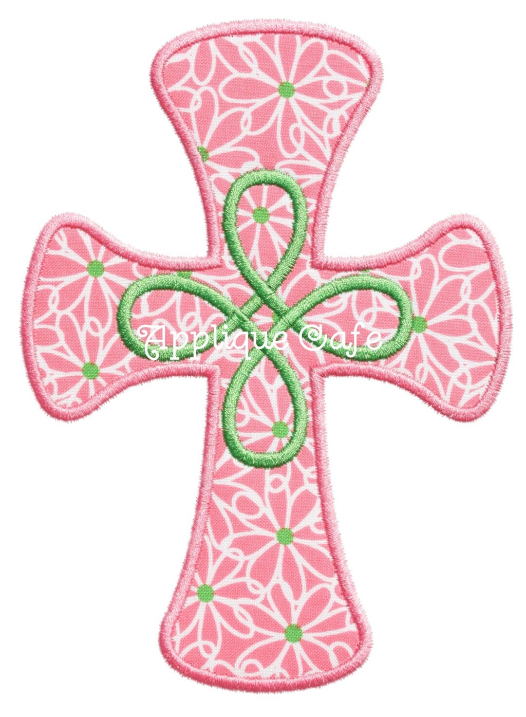 590 Loopy Cross Machine Embroidery Applique Design - Etsy