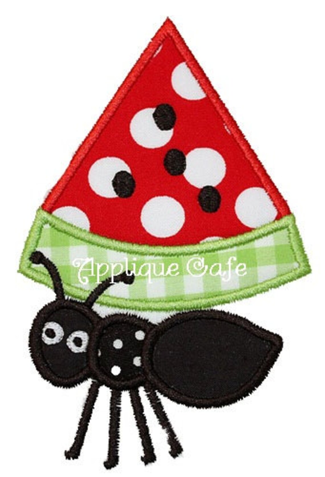 145 Watermelon Ant Machine Embroidery Applique Design - Etsy
