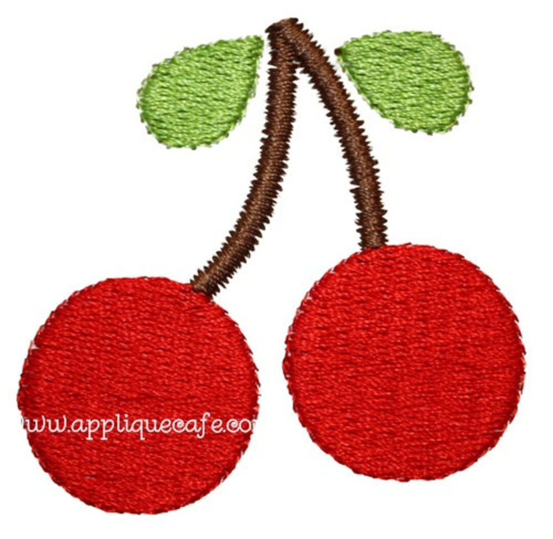 455 Mini Cherries Machine Embroidery Design - Etsy