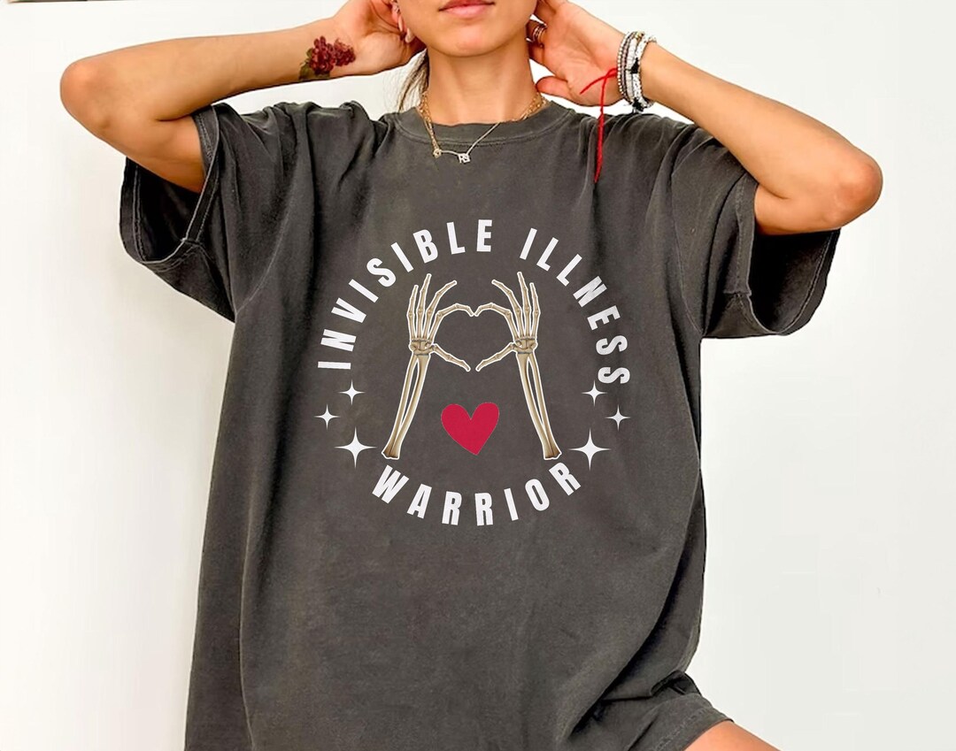 Disability Awareness Shirt Invisible Illness Warrior Shirt, Chronic ...