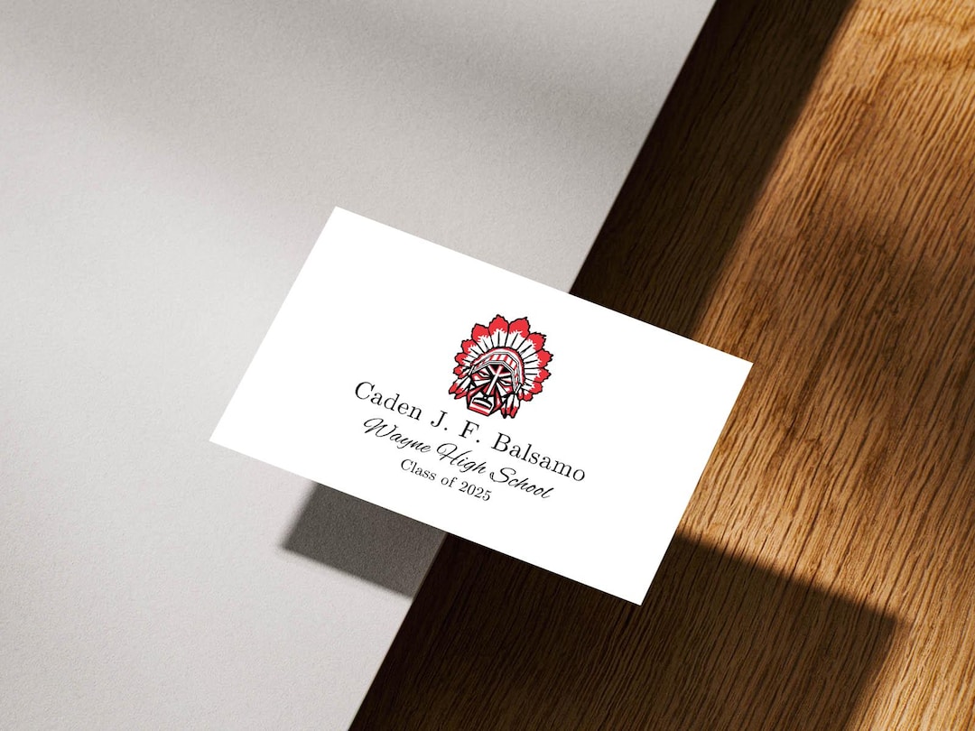 Custom Graduation Name Tag Insert – Made to Order | Personalized With ...