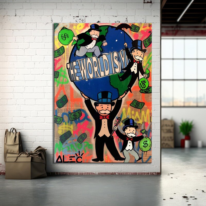 Monopoly Poster - Etsy