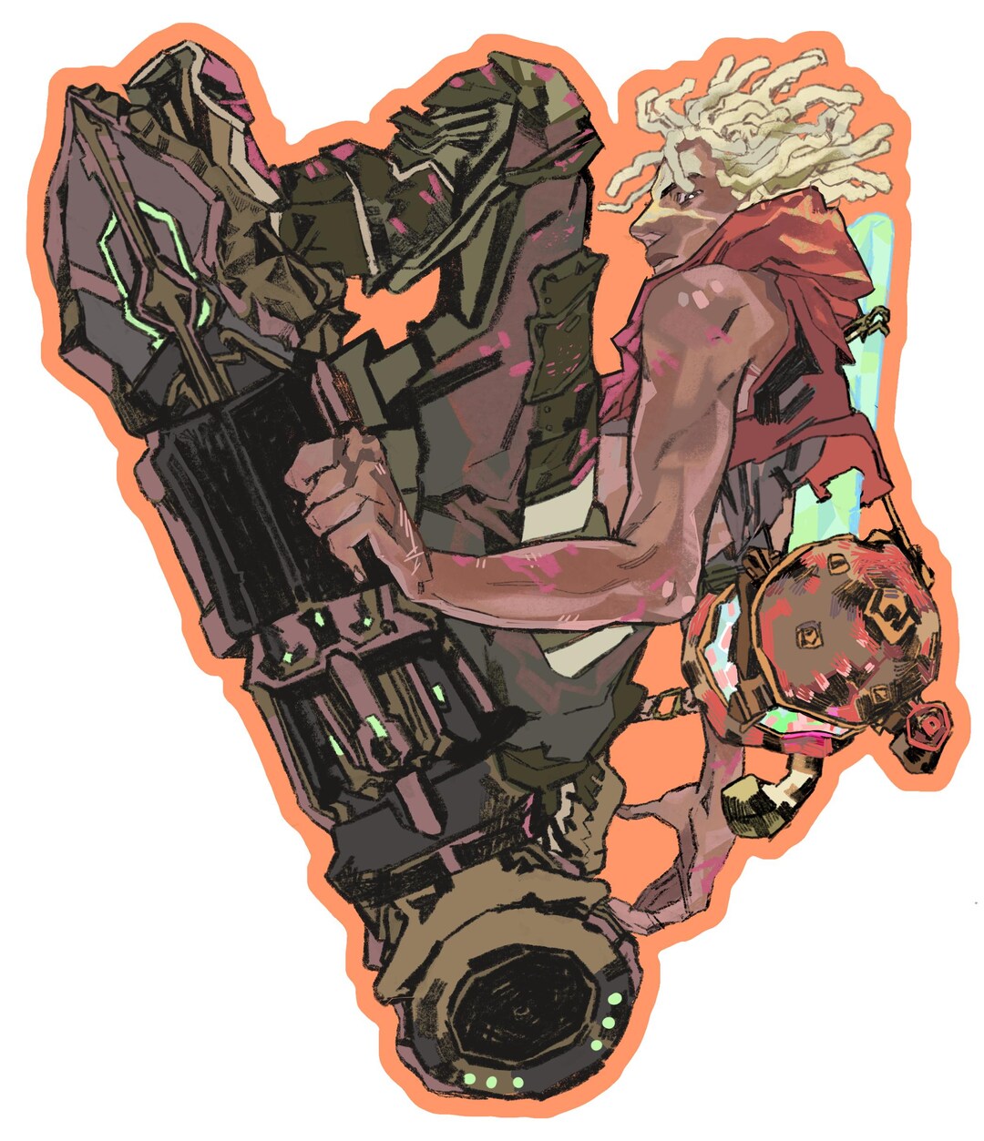 Arcane | Ekko: 3x3" Vinyl Sticker - Etsy