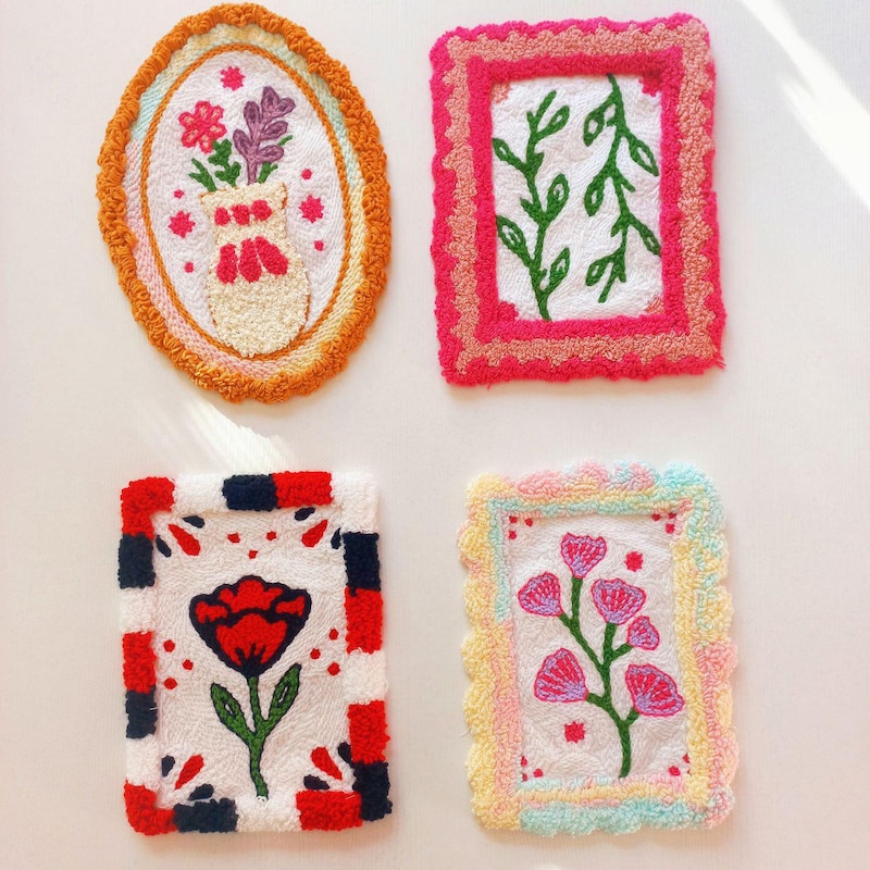 Punch Needle Wall Hanging - Etsy