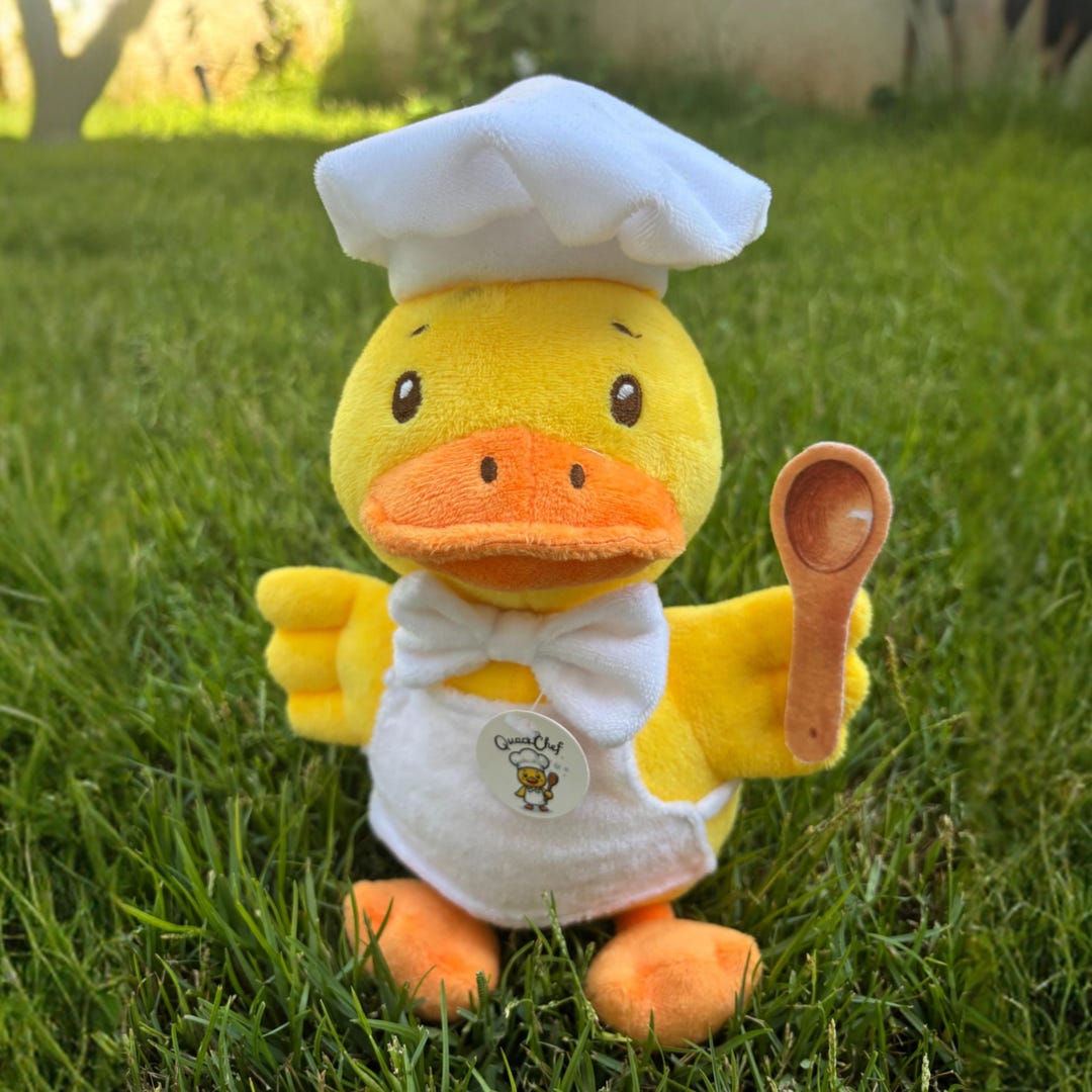 Duck Chef Plush - a Cute and Soft Duck Chef Plush, Duck Plush, Cute ...