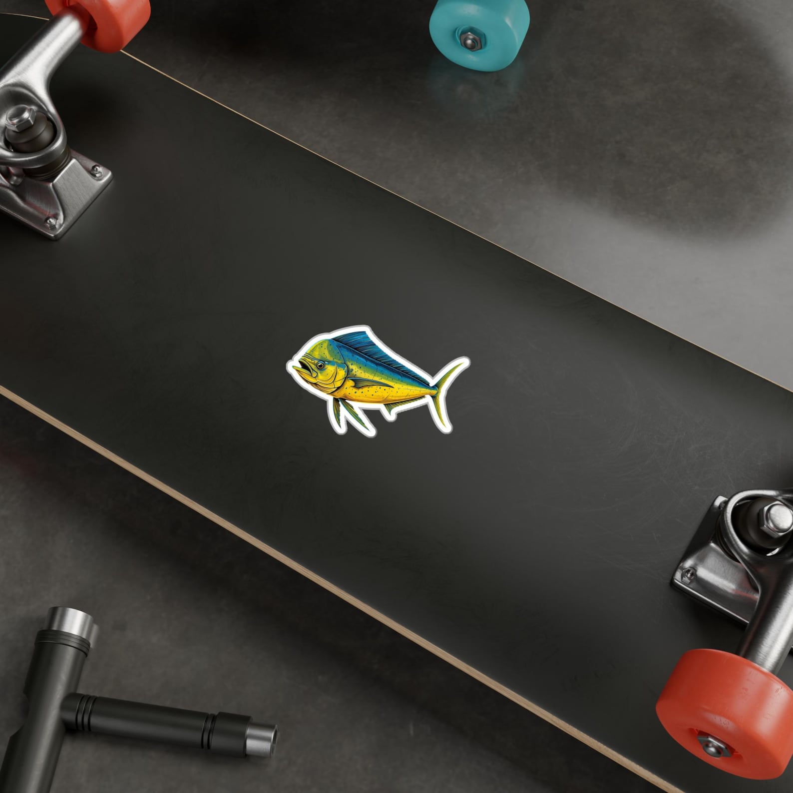 Mahi-mahi Decals, Tropical Fish Vinyl Stickers, Ocean Wildlife Car ...
