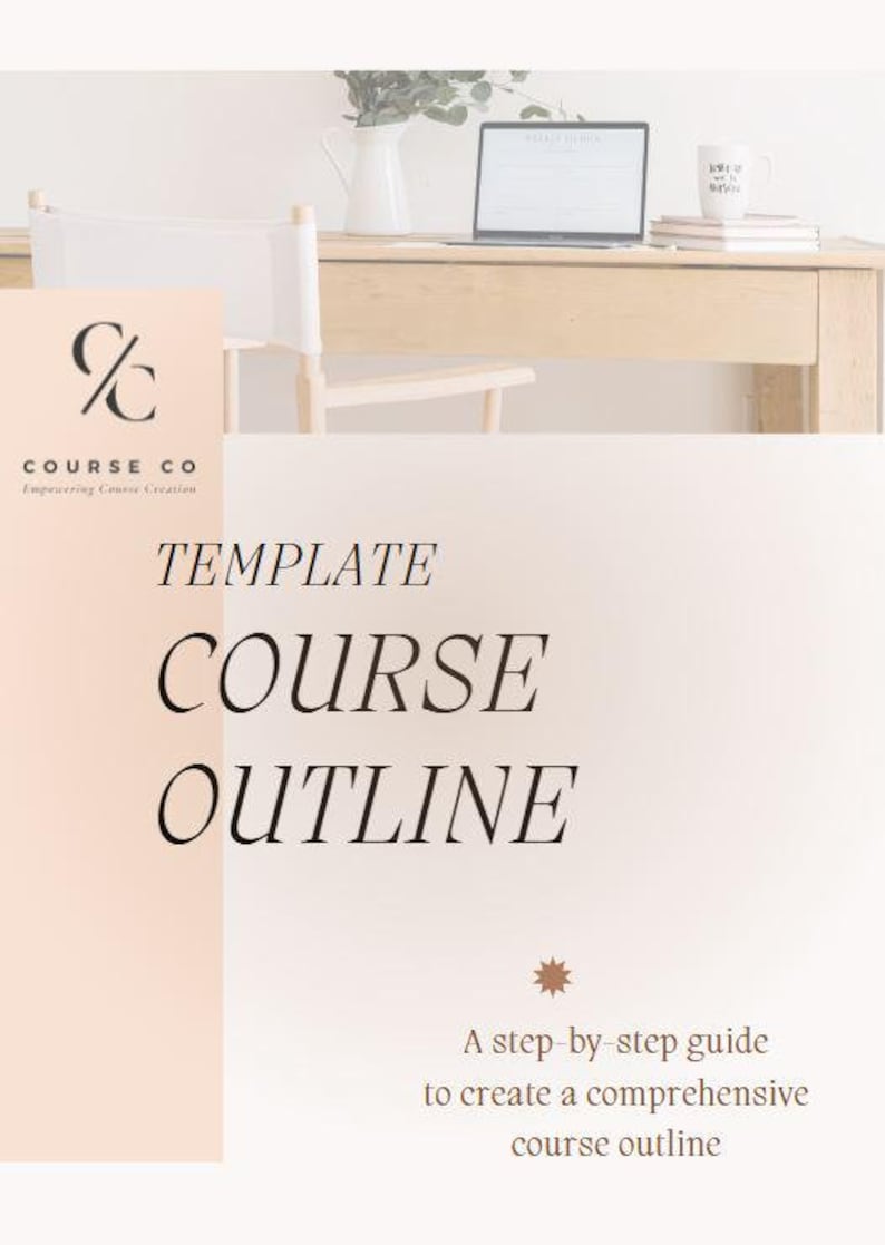 Course Outline Template – Plan Your Online Course Structure With ...