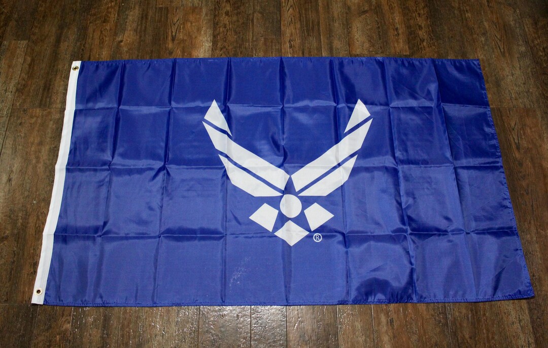 U.S. Air Force Flag 3x5. Officially Licensed U.S. Air Force Navy Blue ...