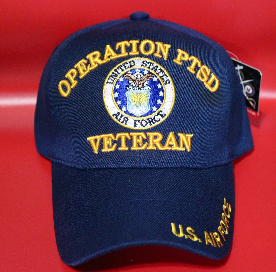 U.S. Air Force Operation PTSD Veteran Hat. Licensed Air Force Cap ...