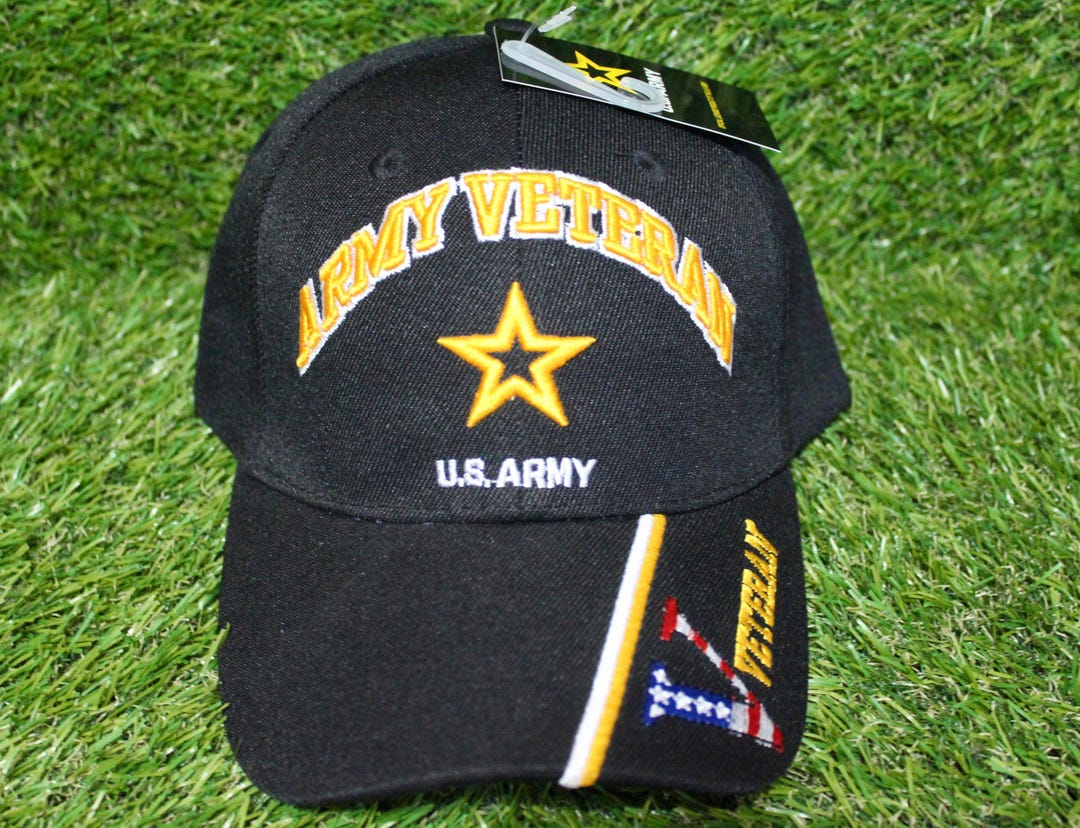 U.S. Army Veteran Hat. Officially Licensed U.S. Army Veteran Cap ...