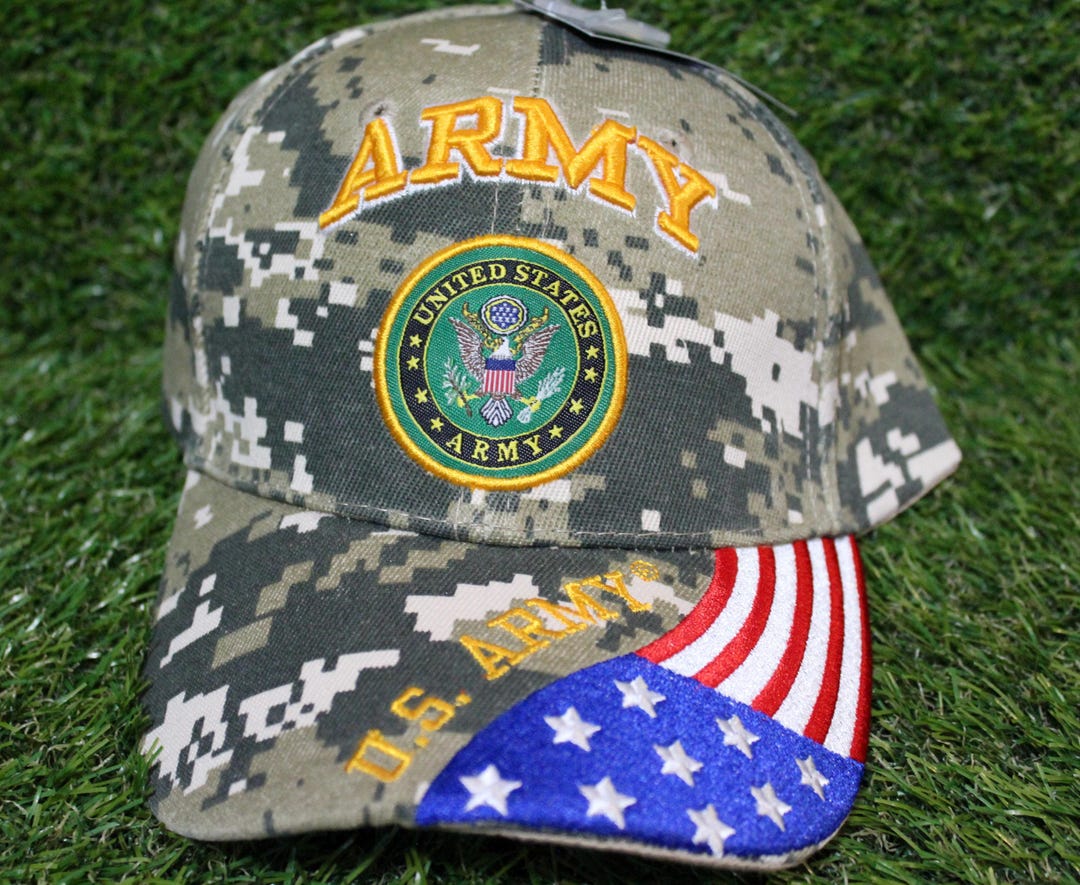 U.S. Army Hat. Officially Licensed Embroidered U.S. Army Cap ...