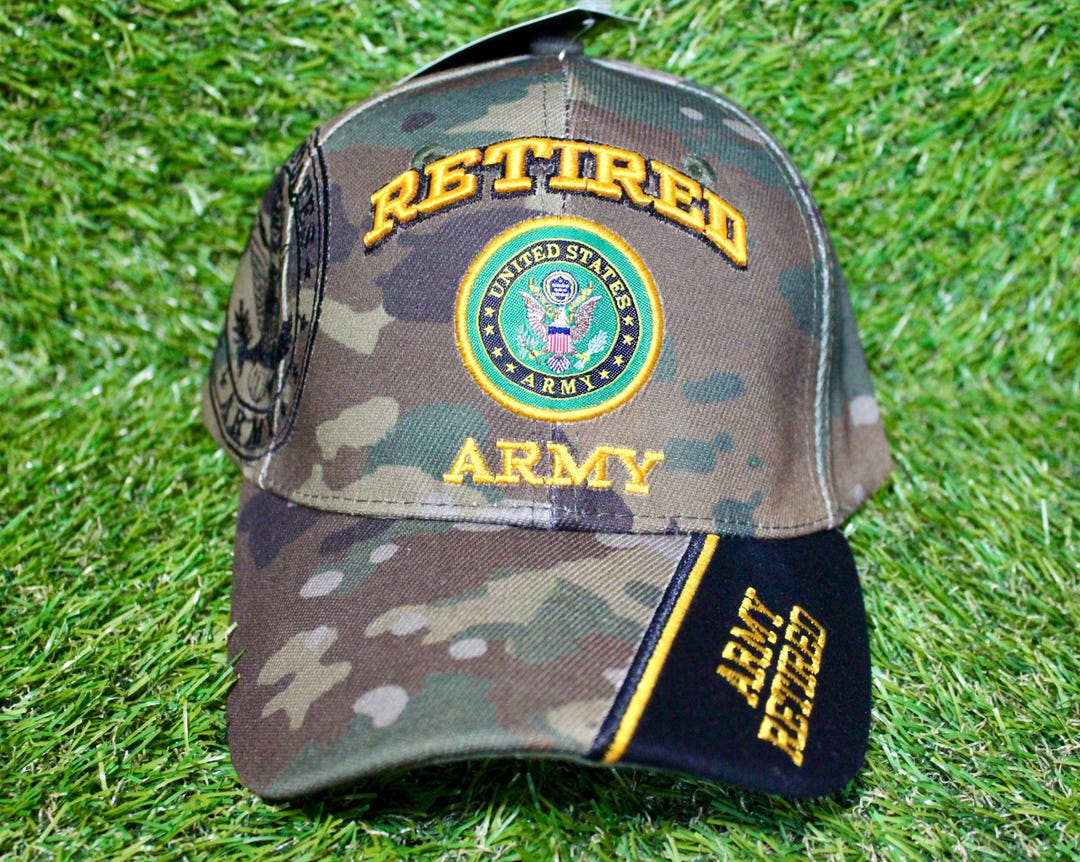 U.S. Army Retired Hat. Officially Licensed U.S. Army Retired Cap ...