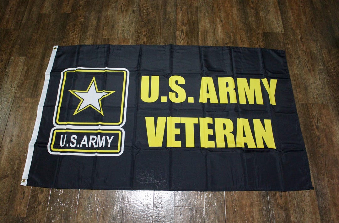 U.S. Army Veteran Flag 3x5. Officially Licensed US Army Veteran Flag ...