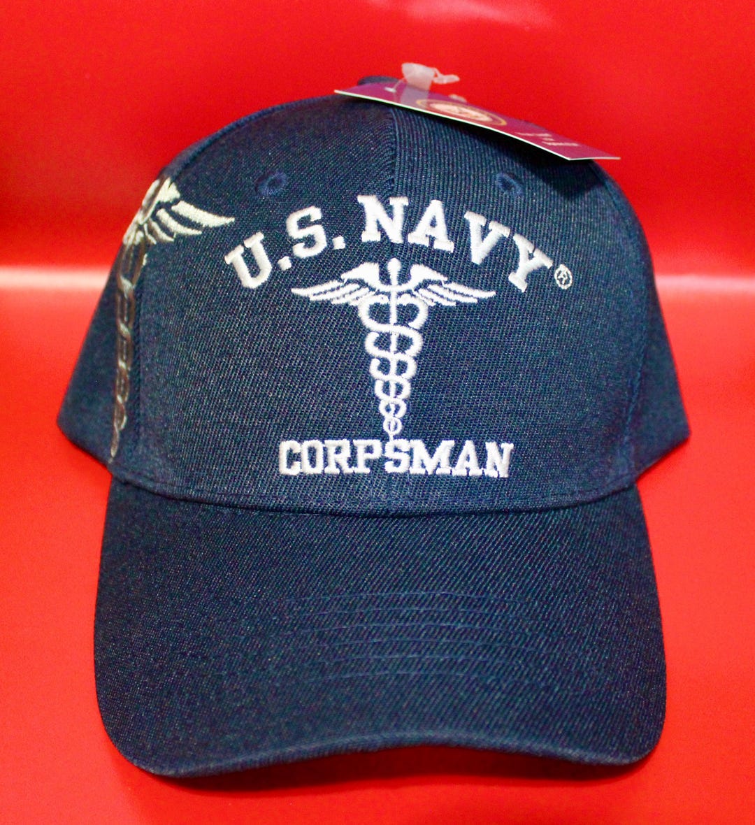 U.S. Navy Corpsman Hat. Officially Licensed U.S. Navy Corpsman Cap ...