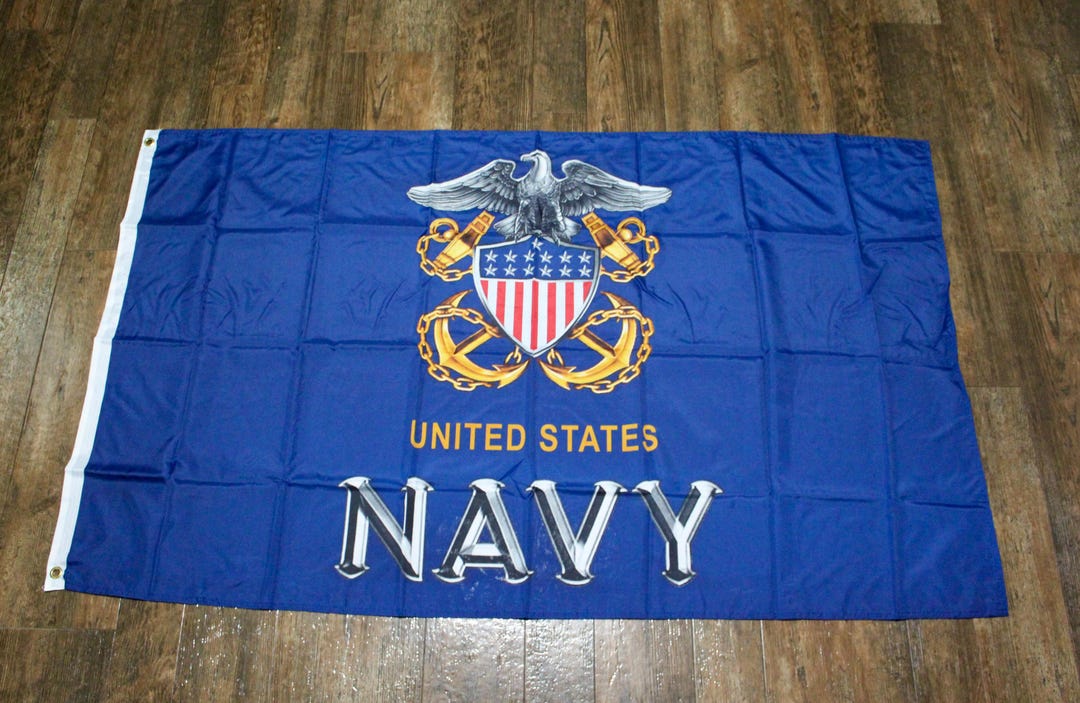 U.S. Navy Flag 3x5. Officially Licensed United States Navy Flag ...