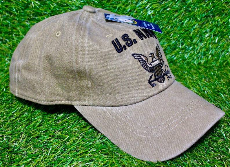 U.S. Navy Baseball Hat. Officially Licensed U.S. Navy Cap. Adjustable ...