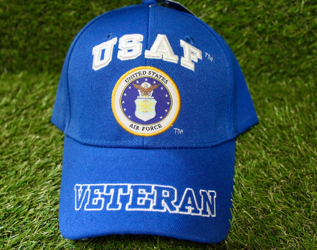U.S. Air Force Veteran Hat. Licensed Air Force Cap - Adjustable Hat for ...