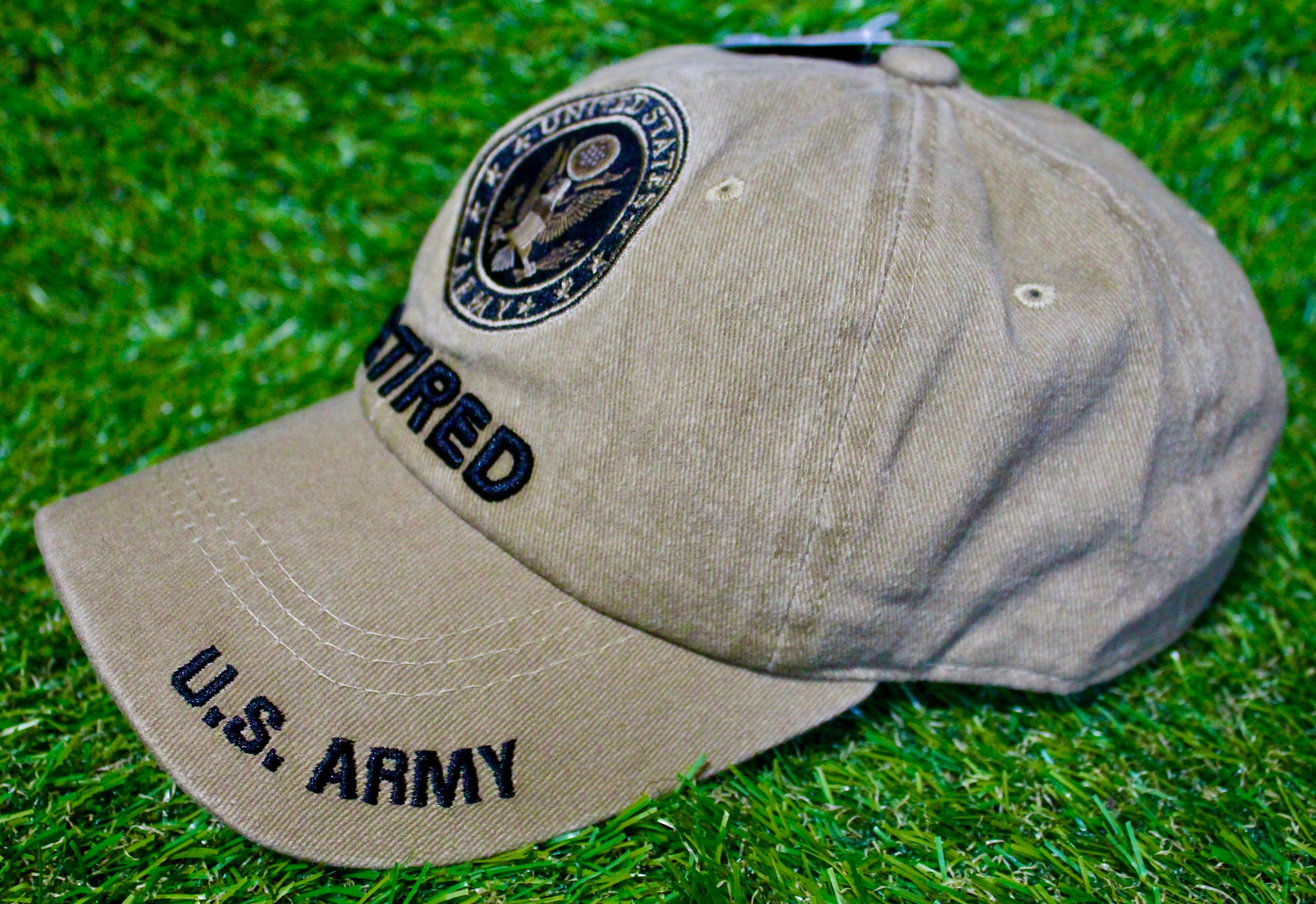 U.S. Army Retired Hat. Officially Licensed U.S. Army Retired Cap ...