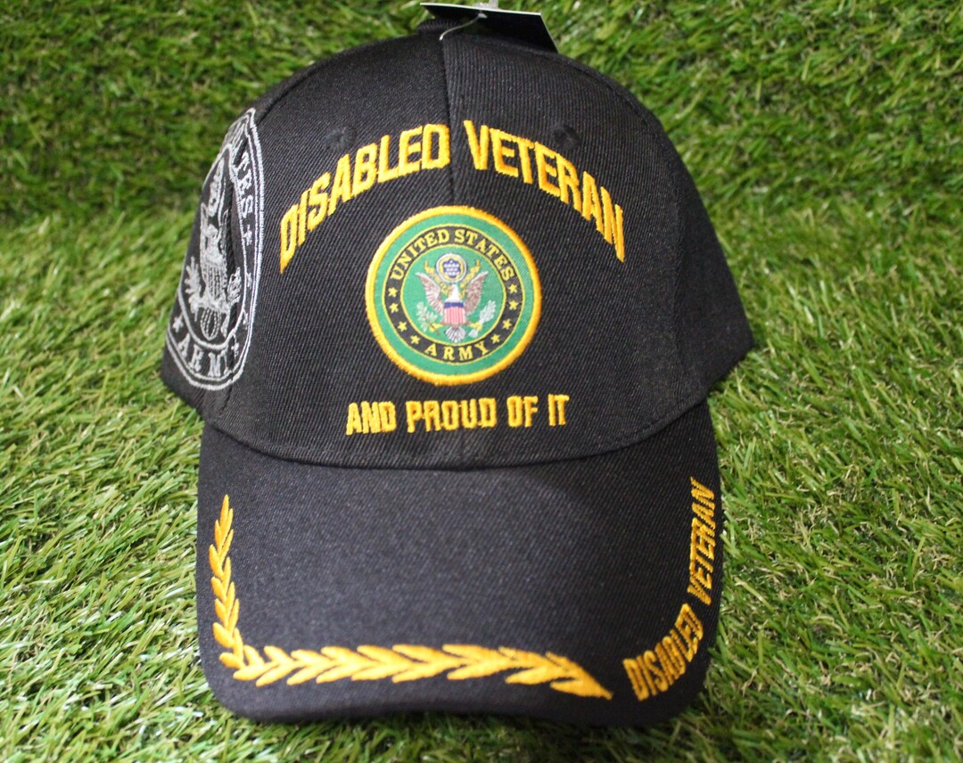 U.S. Army Disabled Veteran Hat. Officially Licensed U.S. Army Disabled ...