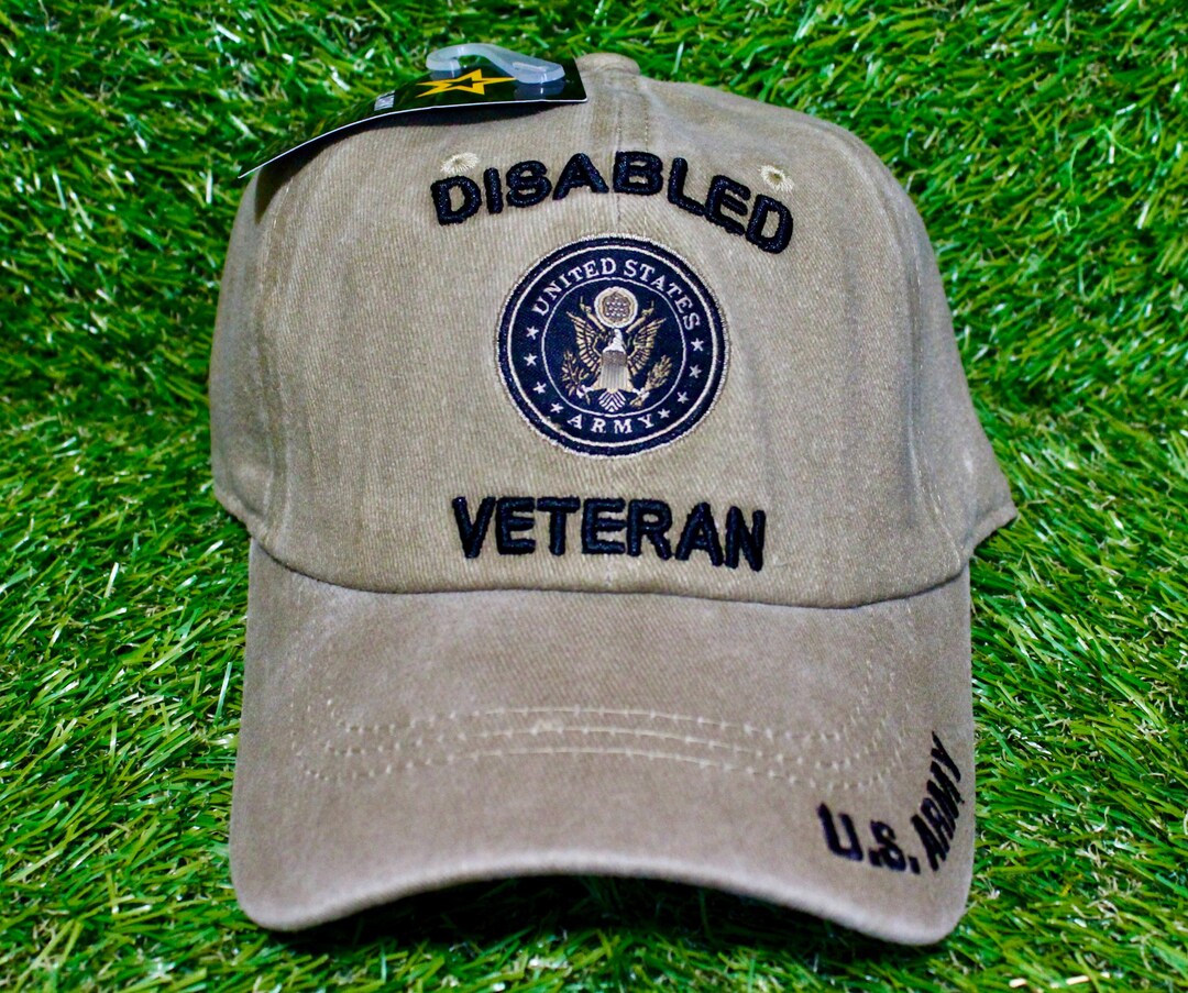 U.S. Army Disabled Veteran Hat. Officially Licensed U.S. Army Disabled ...