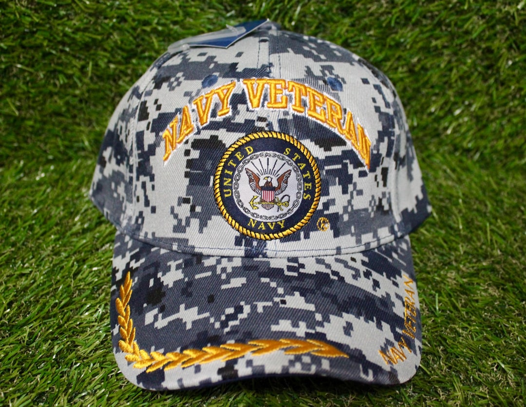 U.S. Navy Veteran Hat. Officially Licensed U.S. Navy Veteran Cap ...