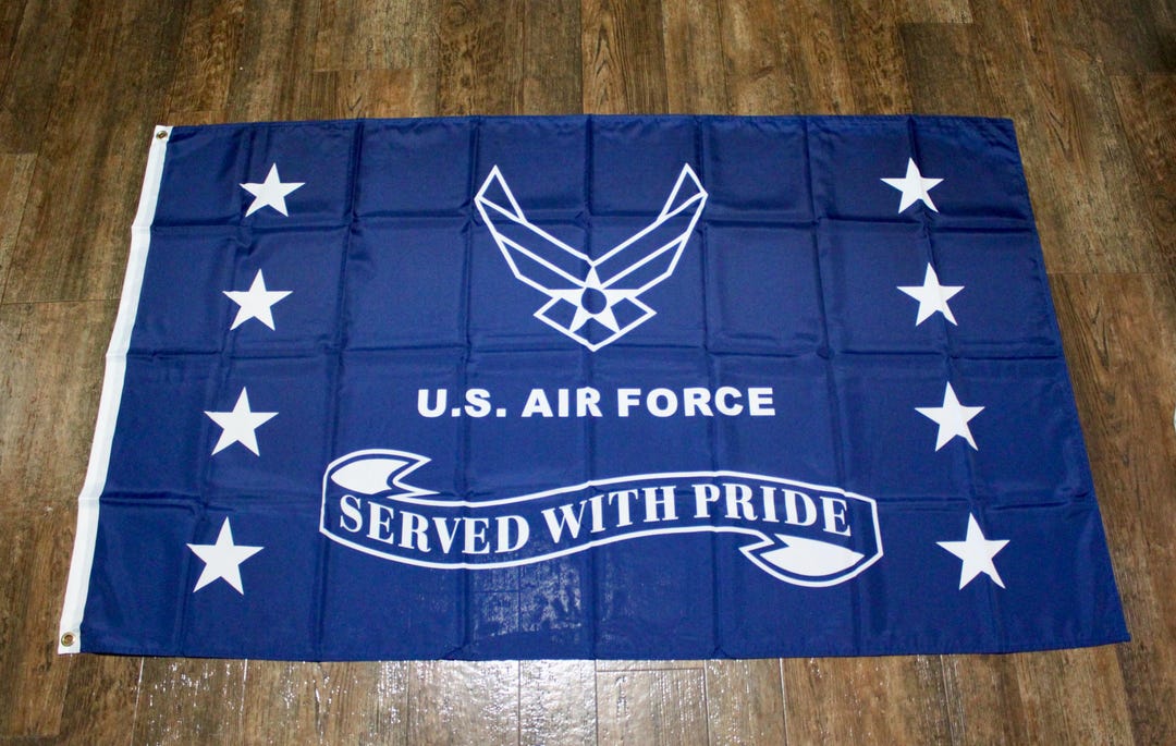 U.S. Air Force Flag 3x5. Officially Licensed U.S. Air Force Served With ...