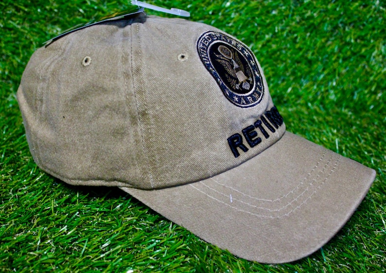 U.S. Army Retired Hat. Officially Licensed U.S. Army Retired Cap ...