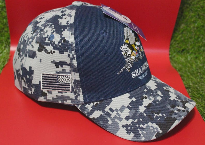 U.S. Navy Seabees Baseball Hat. Officially Licensed U.S. Navy Seabees ...