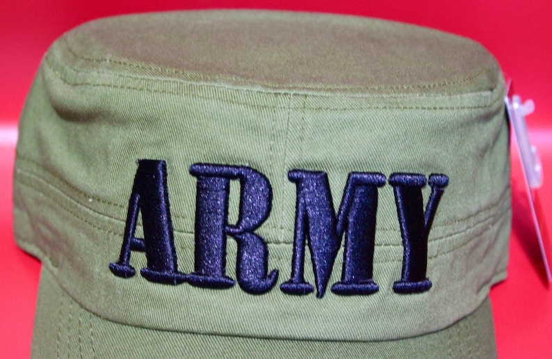 U.S. Army OD Green Hat. Officially Licensed U.S. Army Cap. Adjustable ...